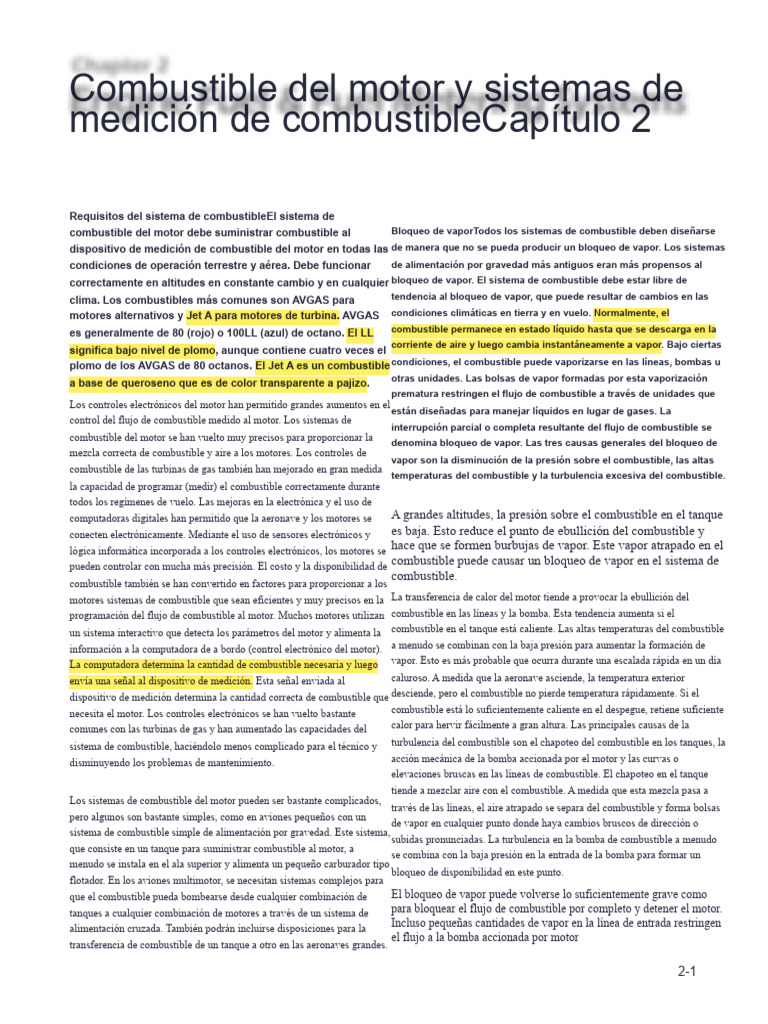 Amt Powerplant Handbook-Comprimido-83-128 Es | PDF | Acelerador | Carburador