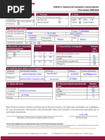 Solicitud de Inscripción-Reinscripción Anexo3 2025-2026-1 | PDF