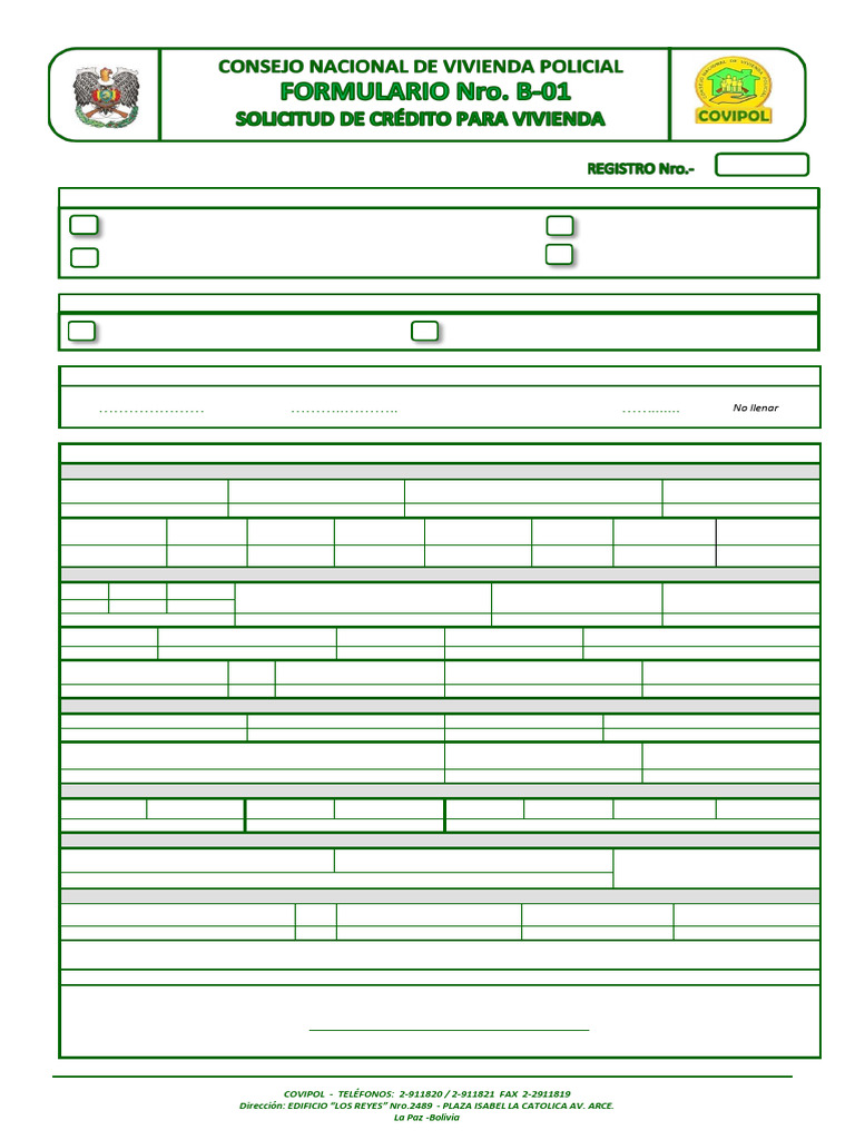 Formulario B 01.jose - Luis.concha | PDF