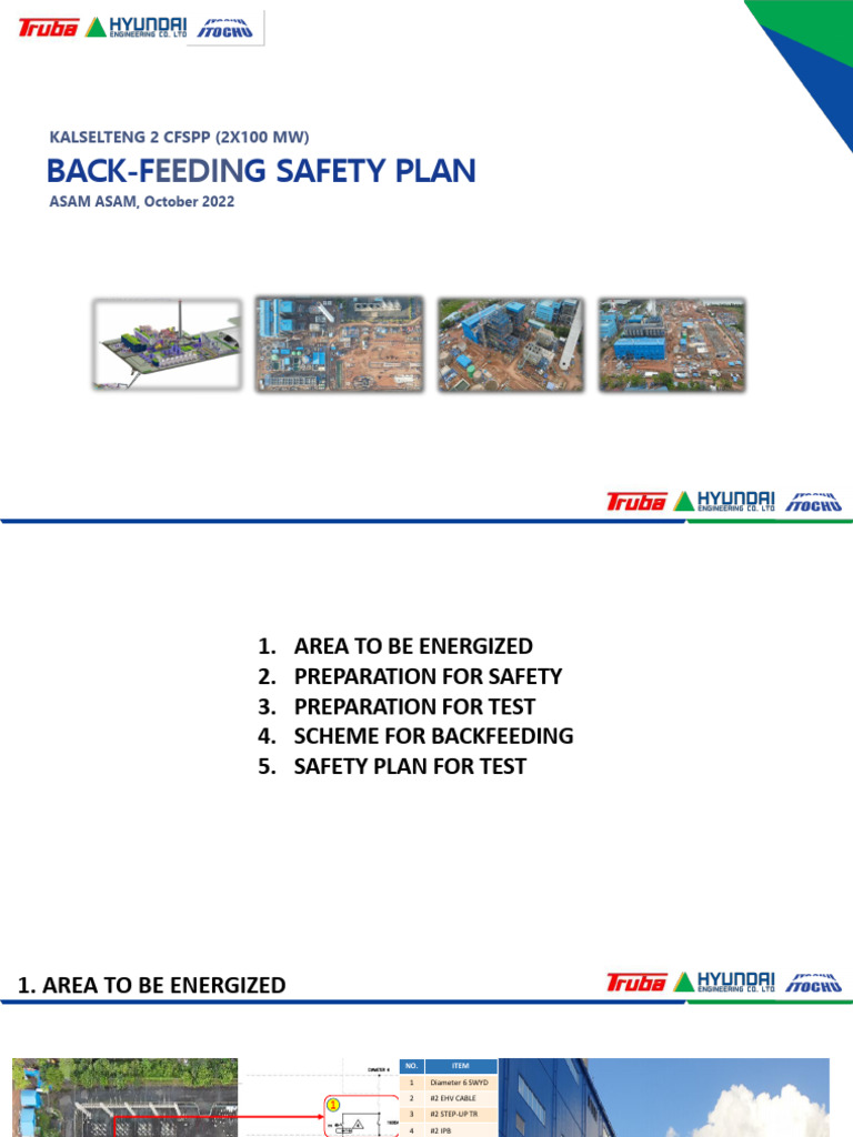 KALSELTENG 2 Back-Feeding Safety Plan | PDF | Manufactured Goods ...