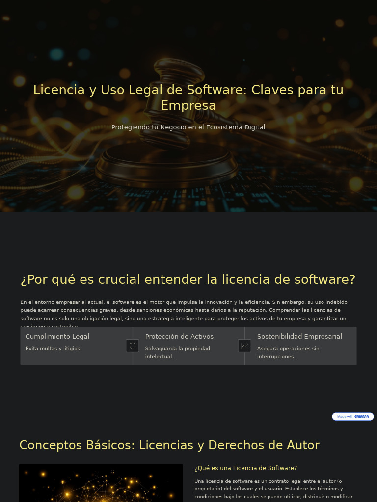 Licencia y Uso Legal de Software Claves para Tu Empresa | PDF ...