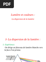 Décomposition de la lumière blanche | PDF | Couleur | Lumière