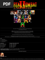Mk2-Move List | PDF
