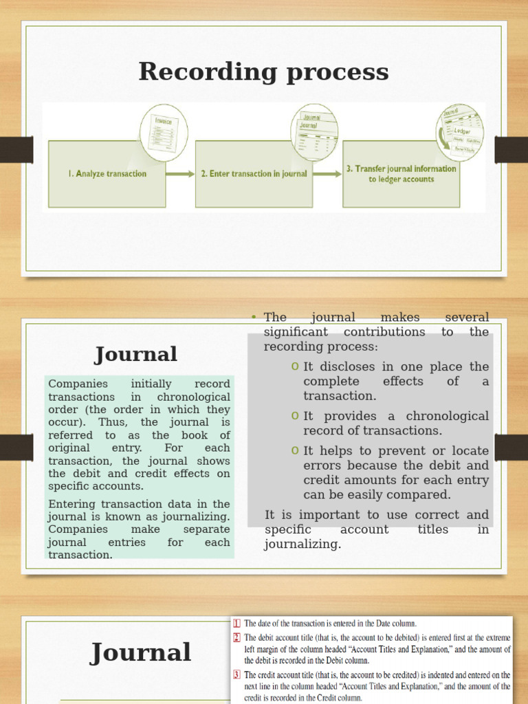 Journal to Trial Balance Process | PDF | Debits And Credits | Accounting