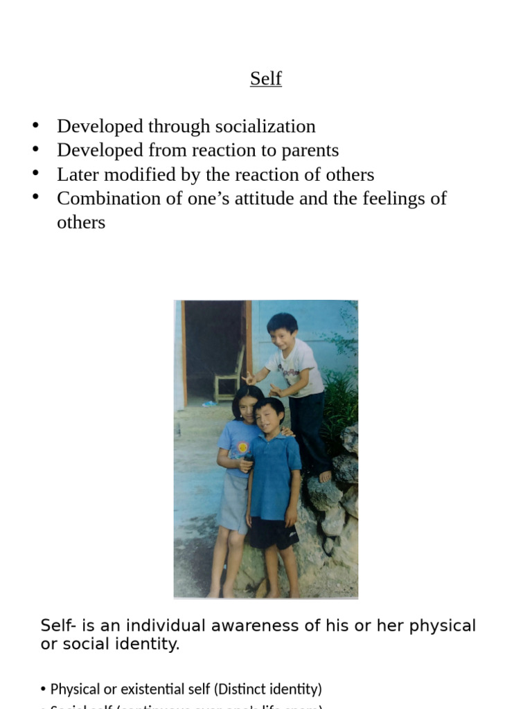 Understanding the Concept of Self | PDF