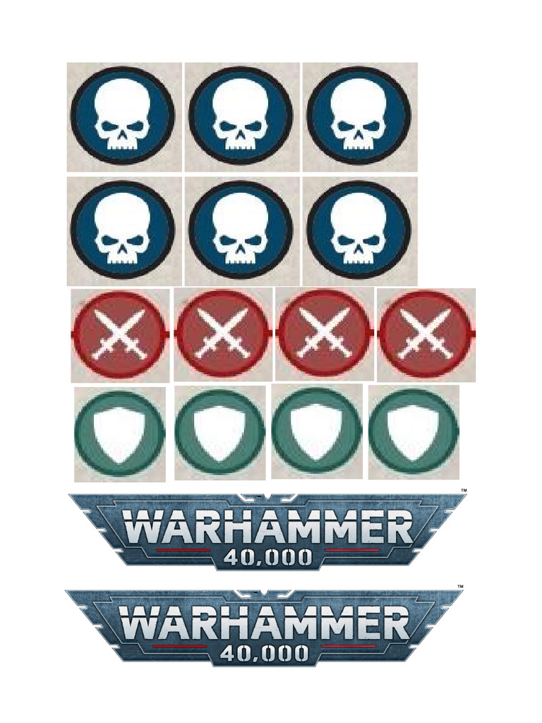 Marcadores Warhammer | PDF