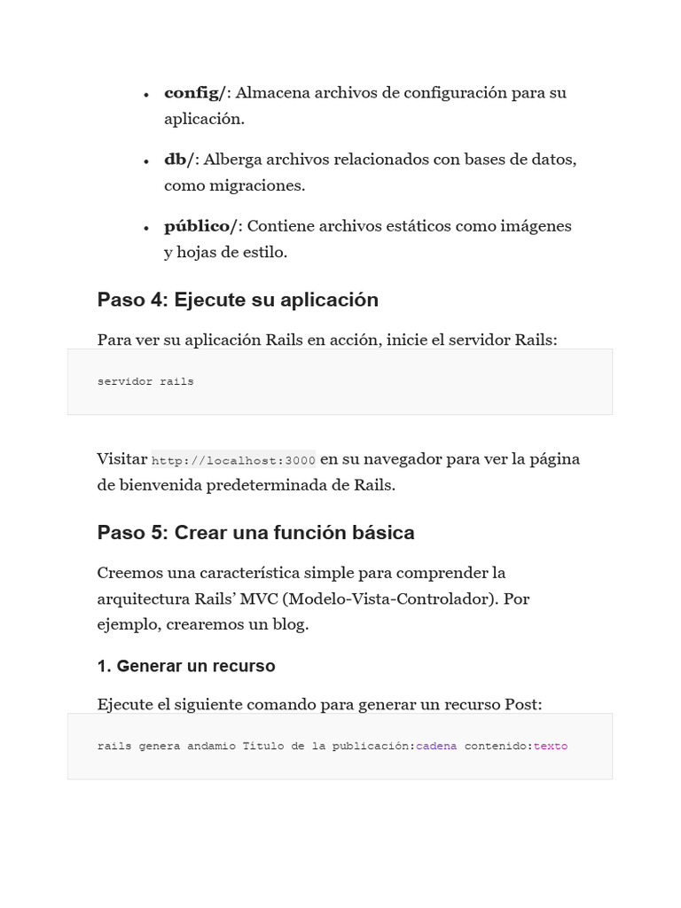 RUby On Rails 2 | PDF | Ruby on Rails | Desarrollo web