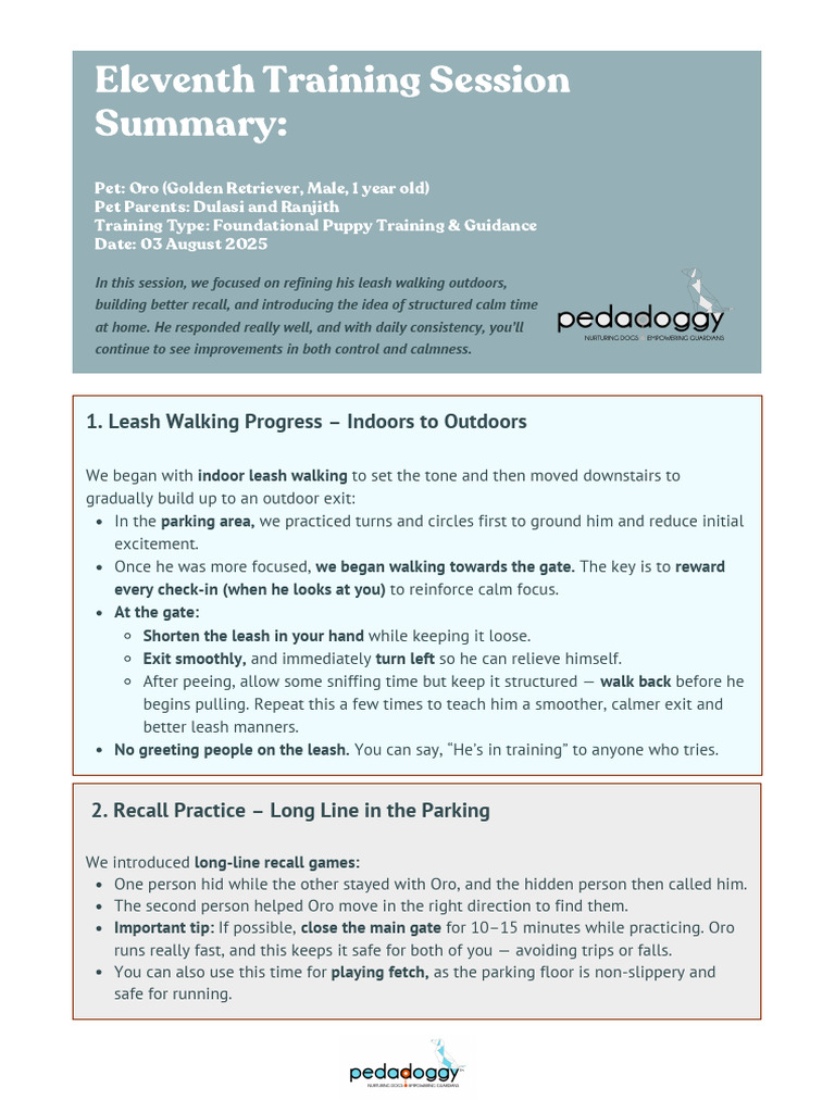 Oro - Session 11 - Summary | PDF | Psychological Concepts | Dogs