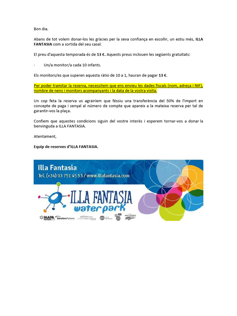 Illa Fantasia - Casals 2025 | PDF