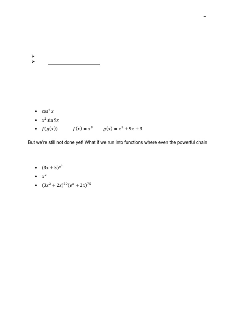 5.2 Logarithmic Differentiation | PDF | Logarithm | Derivative