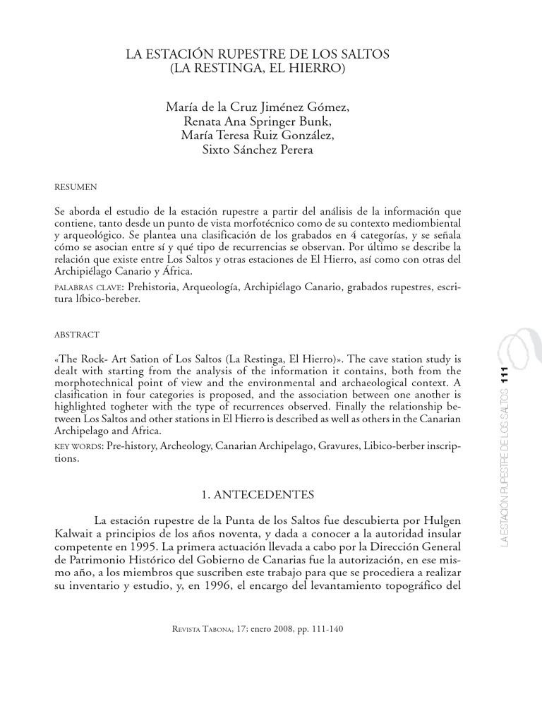 Jiménez Gómez Et Alii Los Saltos | PDF | Curva | Geometría