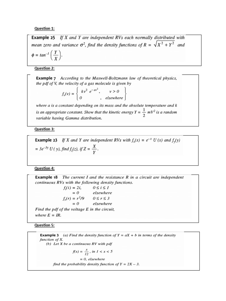 Maths Probability Statistics | PDF