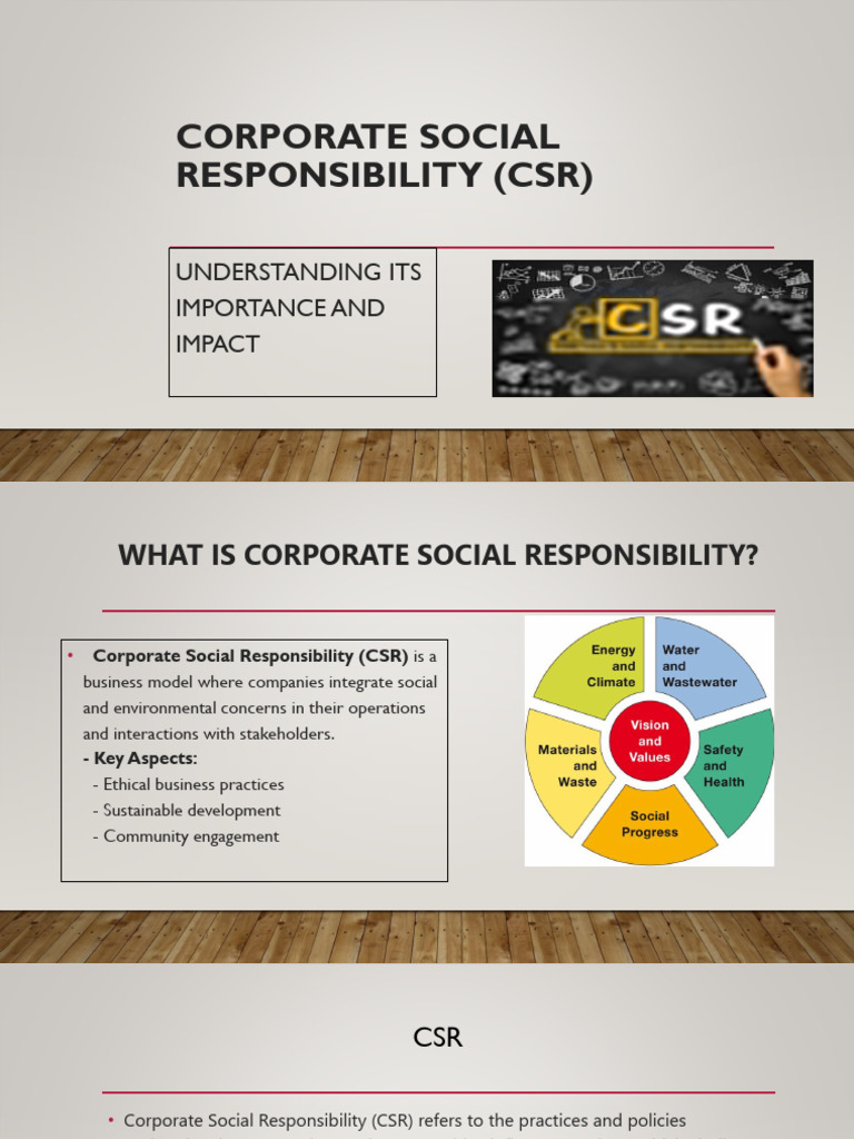 CSR-CSR InitiativeNew Microsoft PowerPoint Presentation | PDF ...