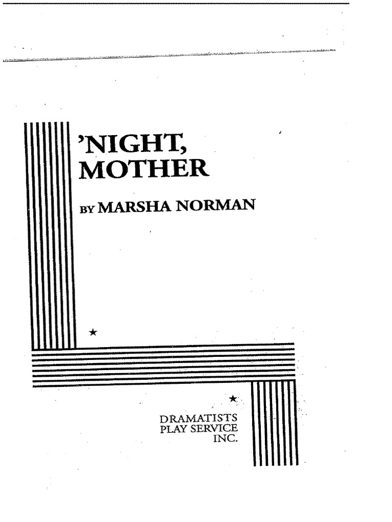 'Night Mother by Marsha Norman | PDF