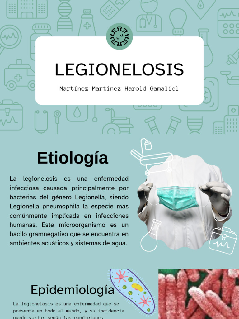 Legionellosis | PDF | Enfermedades y trastornos | Microbiología