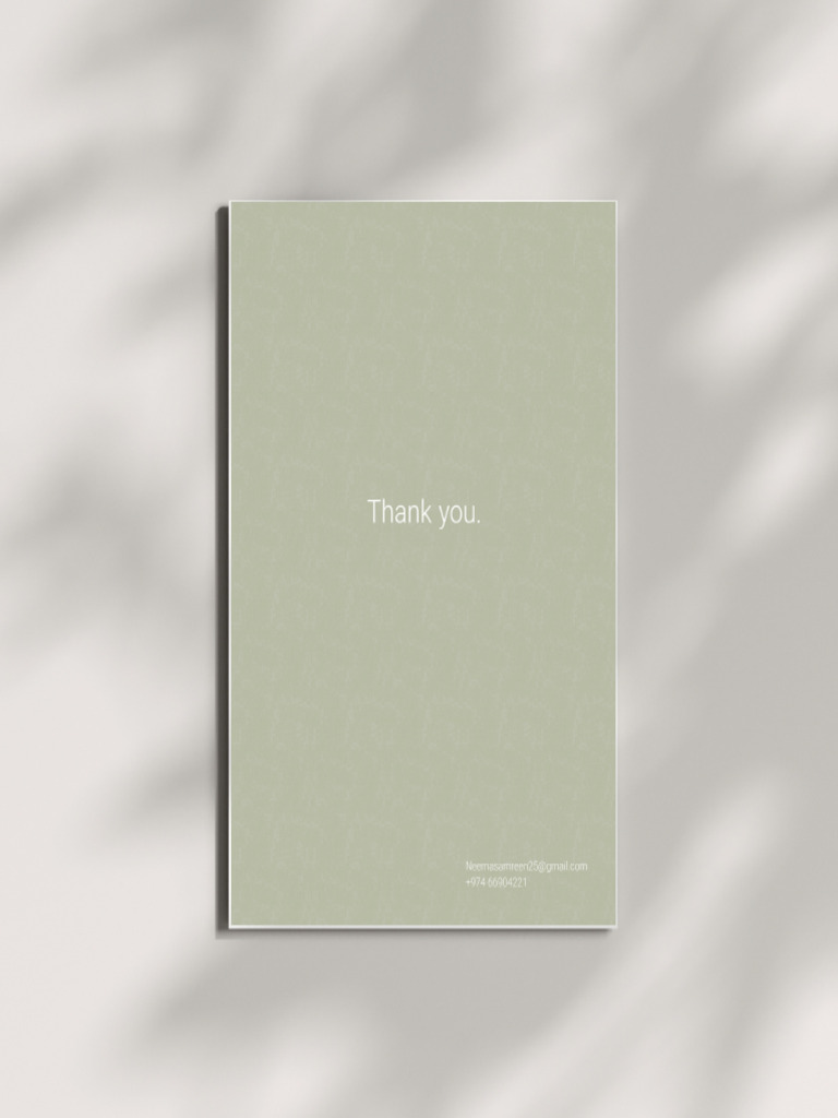 Book Thank You | PDF