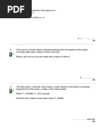 Corbett Maths: Direct & Inverse Proportion | PDF | Force | Physical ...