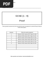 Reverse Mean Past Paper Questions | PDF
