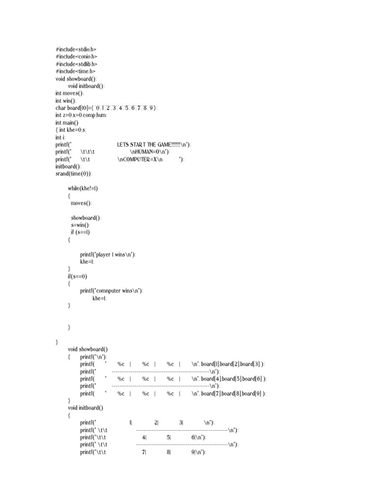 Gagreshwar Yadav-Tic Tac Toe | PDF