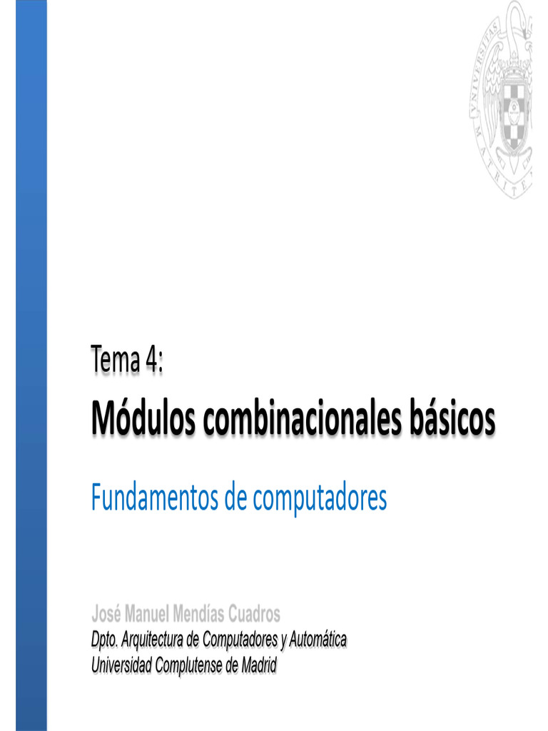 Microsoft PowerPoint - FCtema4 | PDF | Informática | Arquitectura de ...