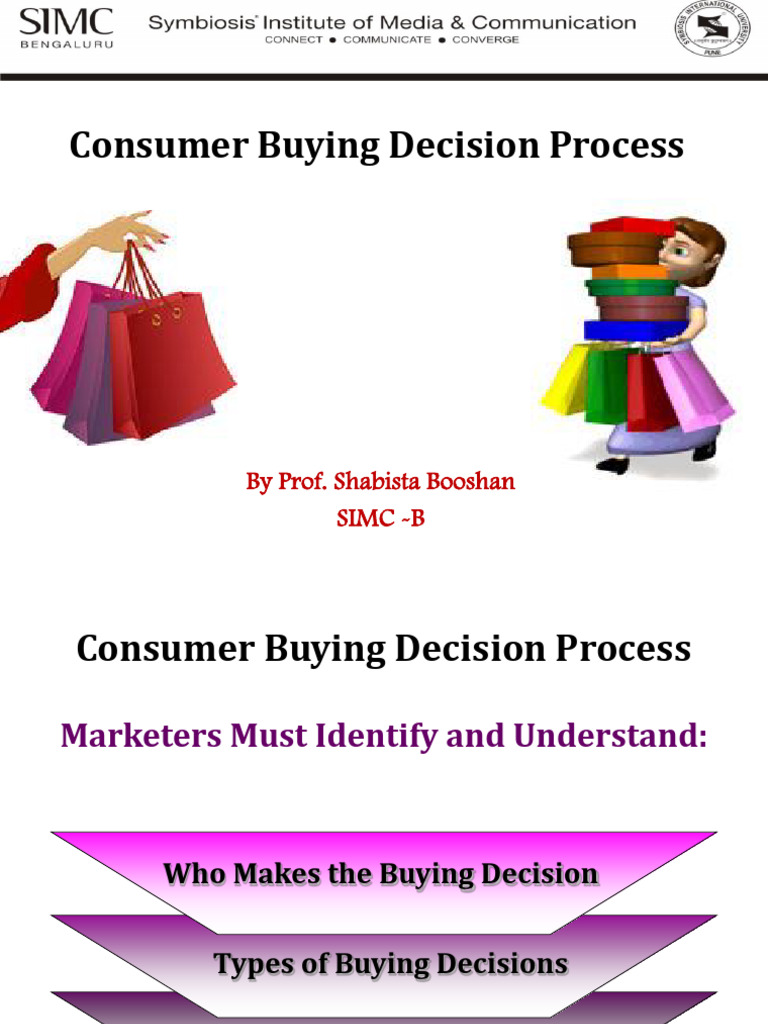 Understanding Consumer Buying Decisions | PDF | Behavior | Consumer ...