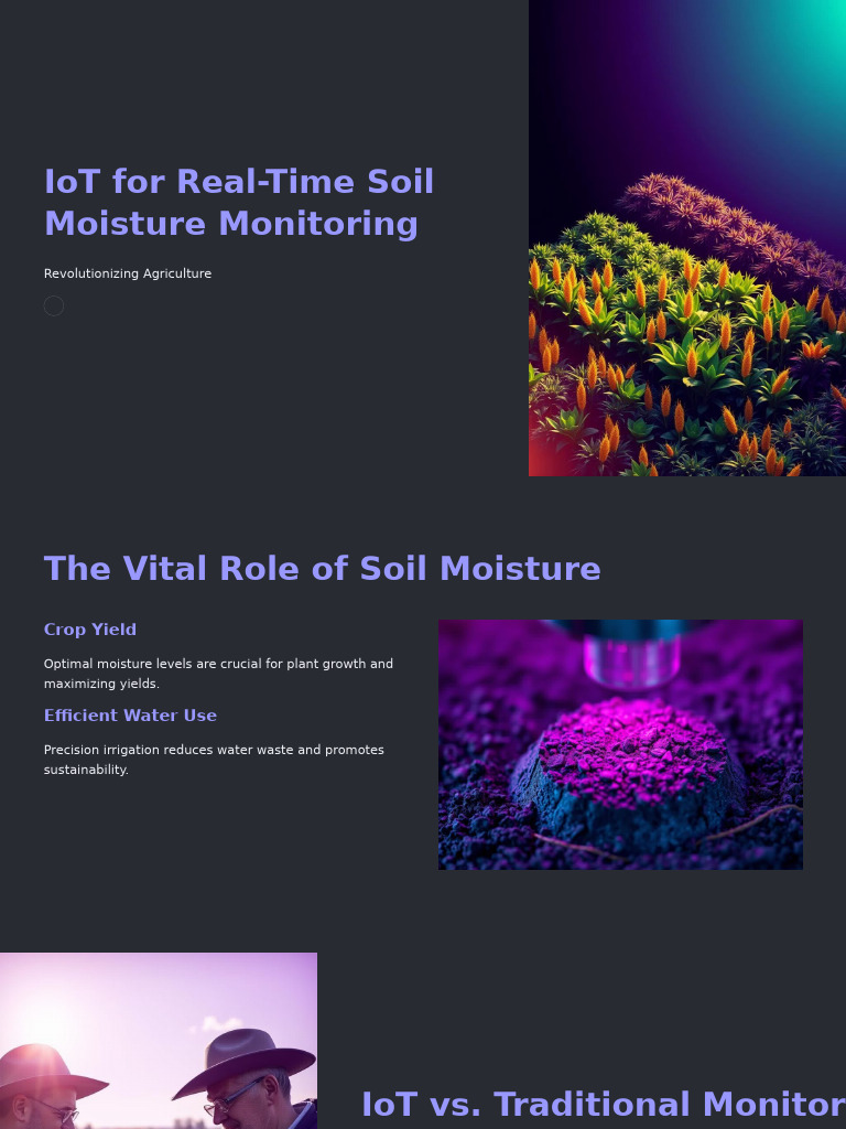IoT For Real Time Soil Moisture Monitoring1 | PDF