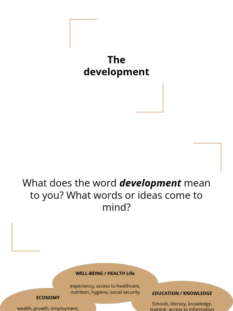 SLIDE DEV EN - Compressed | PDF | Human Development Index | Economic Growth