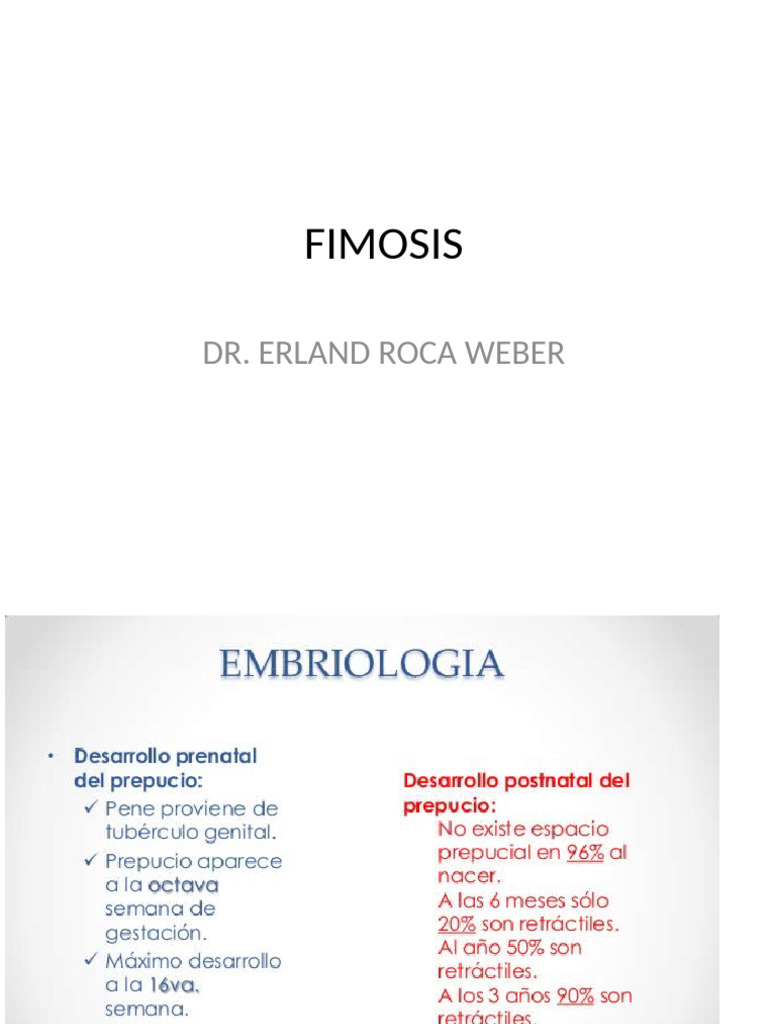 FIMOSIS | PDF