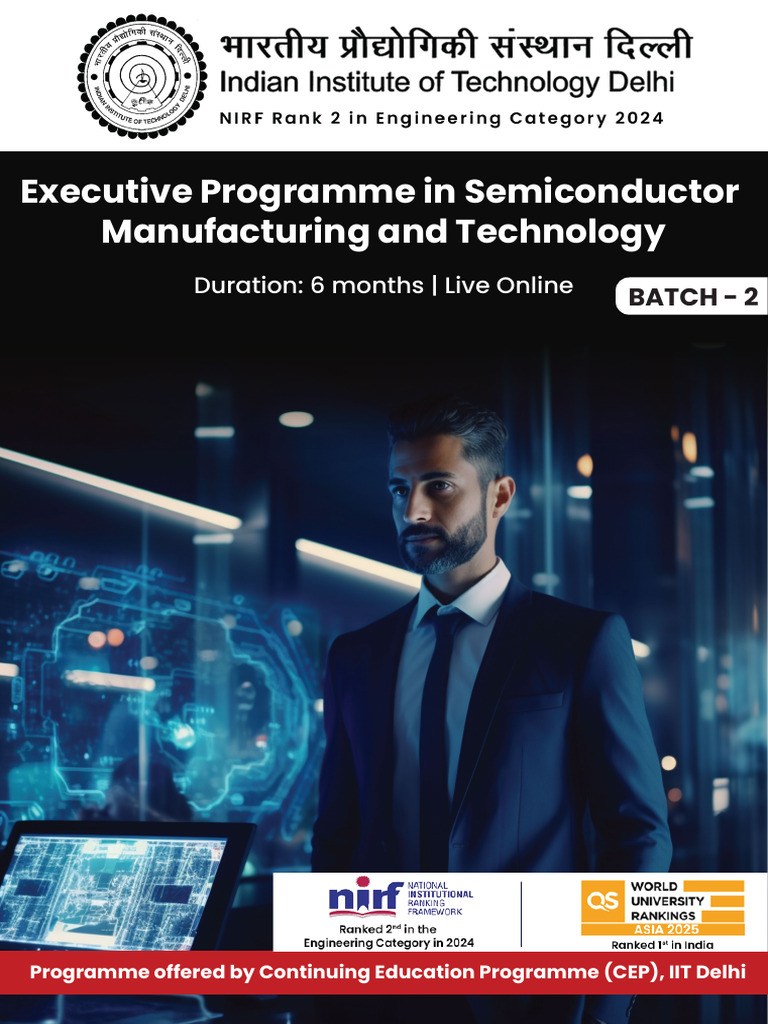 Semiconductor Manufacturing Technology Brochure | PDF | P–N Junction ...