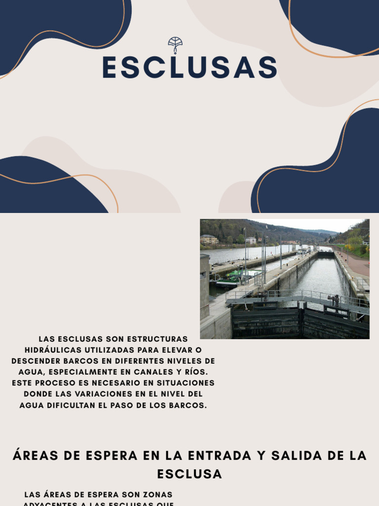 Funcionamiento y Efectos de las Esclusas | PDF | Embarcación | Agua