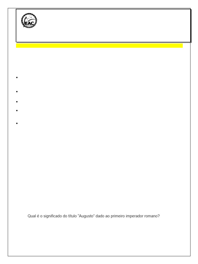 2025 - T. 7C - Quest. Orient. Estud. - 2 Prova - História | PDF ...