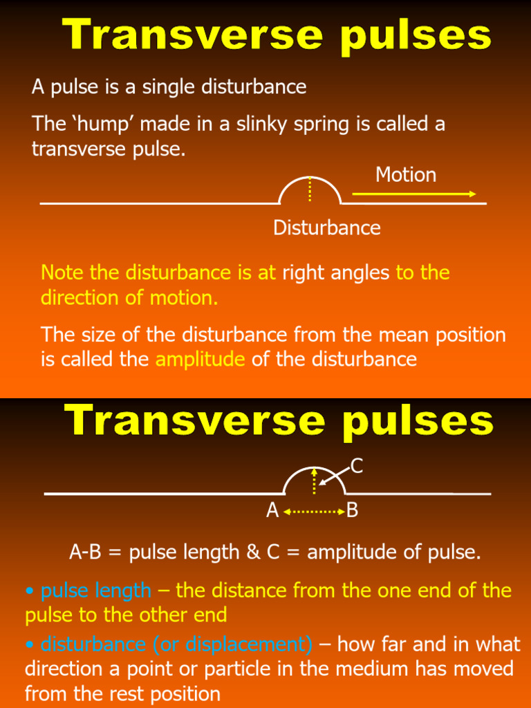 6. Transverse Pulses | PDF