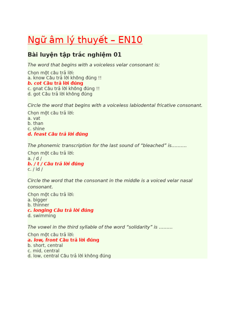 (123doc) - Ngu-Am-Ly-Thuyet-En10 | PDF