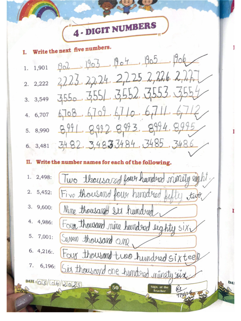 Maths N Fundamental Grade 4 | PDF