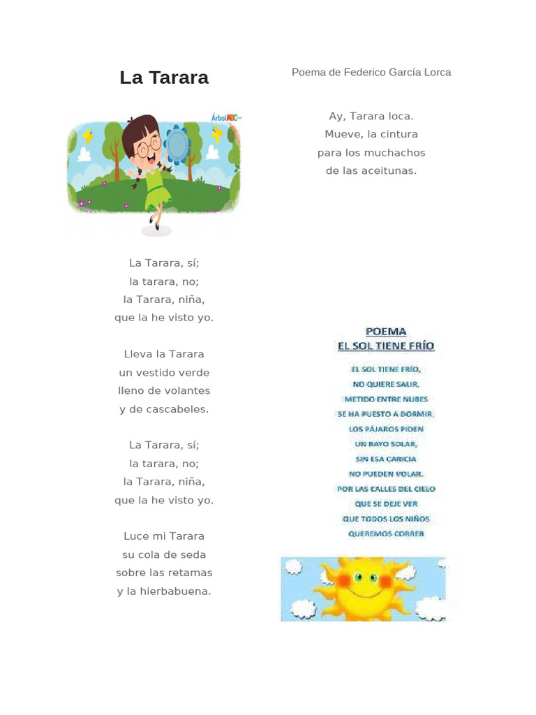 La Tarara | PDF | Alimentos
