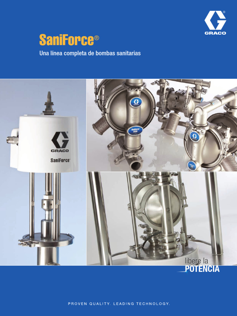 Saniforce Graco | PDF | Bomba