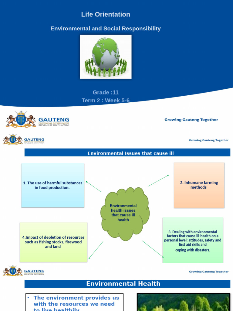 Provincial E-Lesson LO FINAL Grade 11 Term 2 Weeks 5-6 | PDF | Water Pollution | Pollution