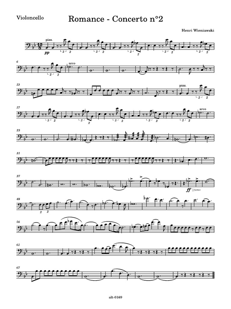 Romance Cello | PDF