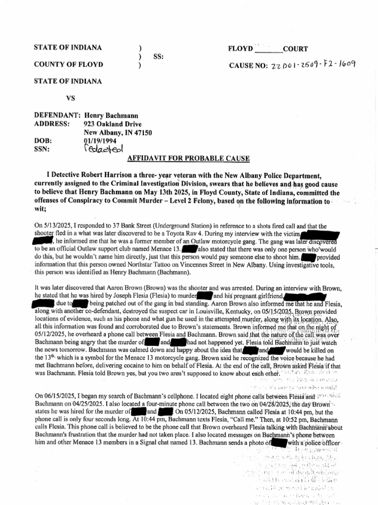 Redacted Affidavit | PDF