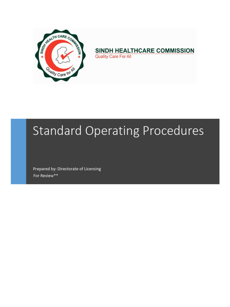 DLA Standard Operating Procedures | PDF | Medical Imaging | License