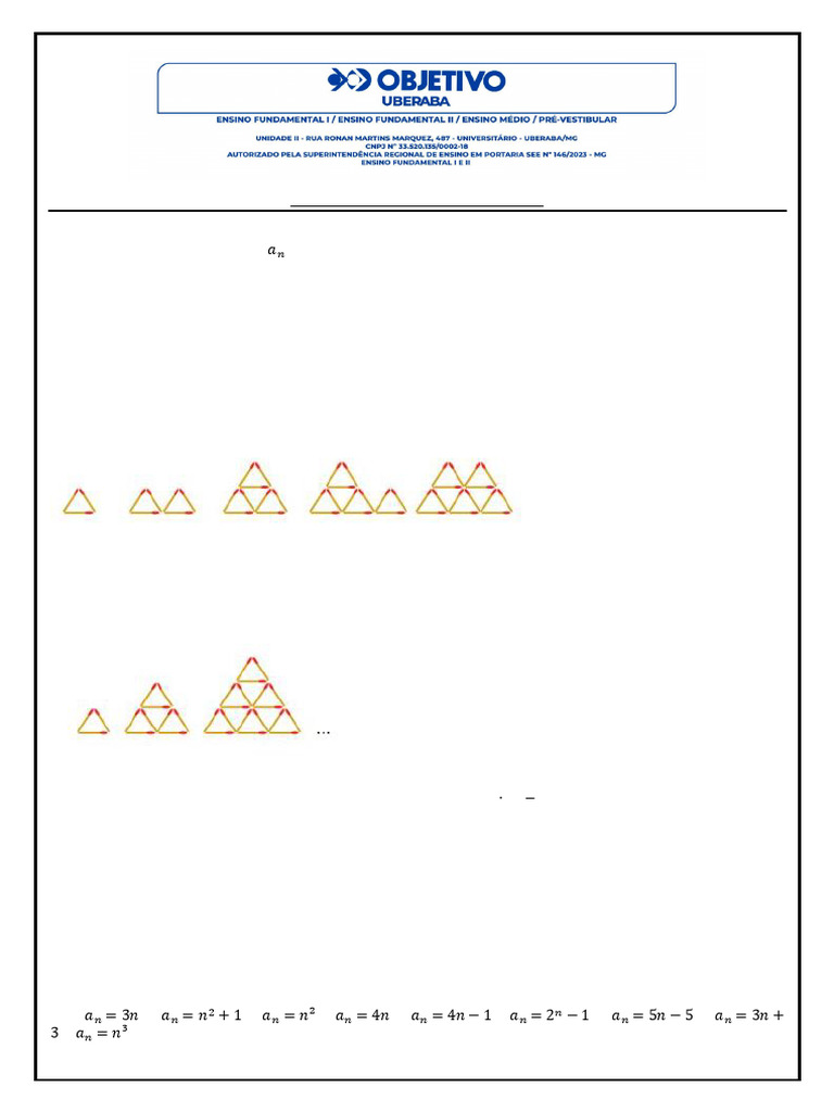 Sequencias Listaextra | PDF