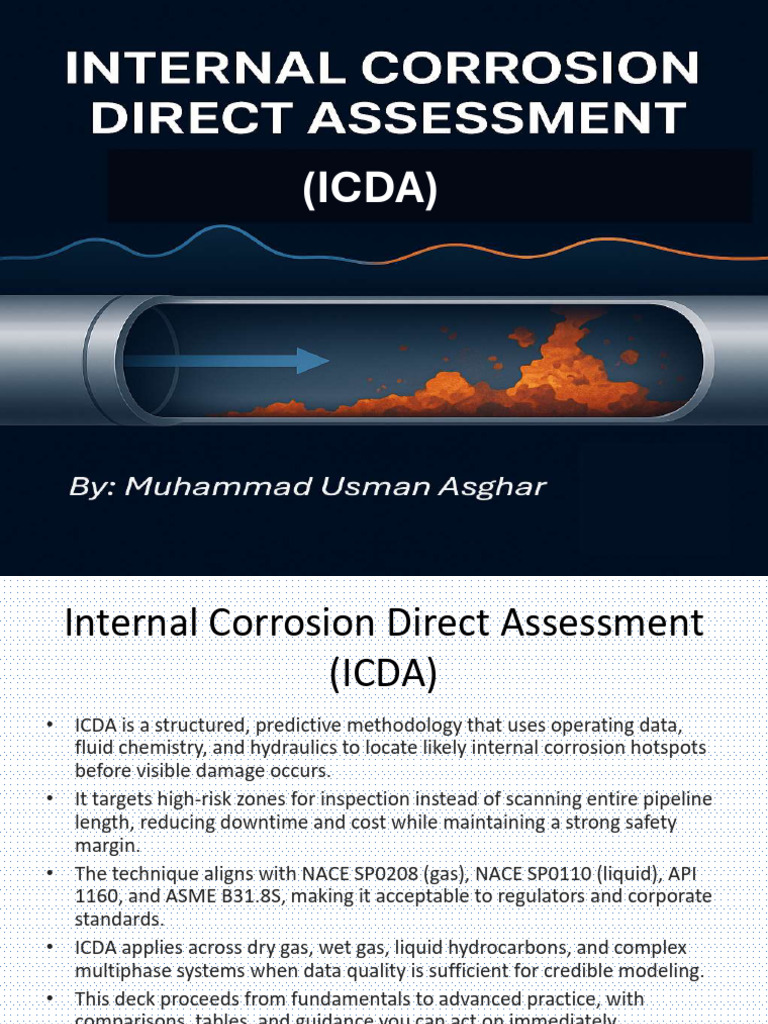 Internal Corrosion Direct Assessment Overview | PDF | Corrosion | Water