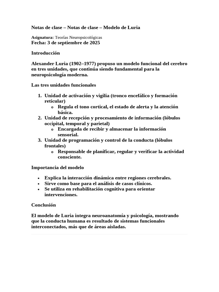 Notas de Clases 3 | PDF