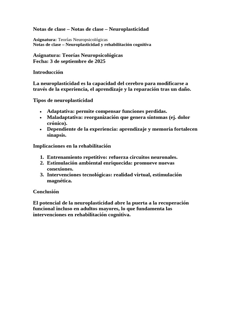 Notas de Clases 4 | PDF