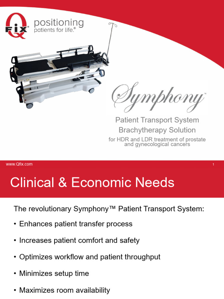 Qfix Symphony Patient Transport System Overview - Sep2019 | PDF ...