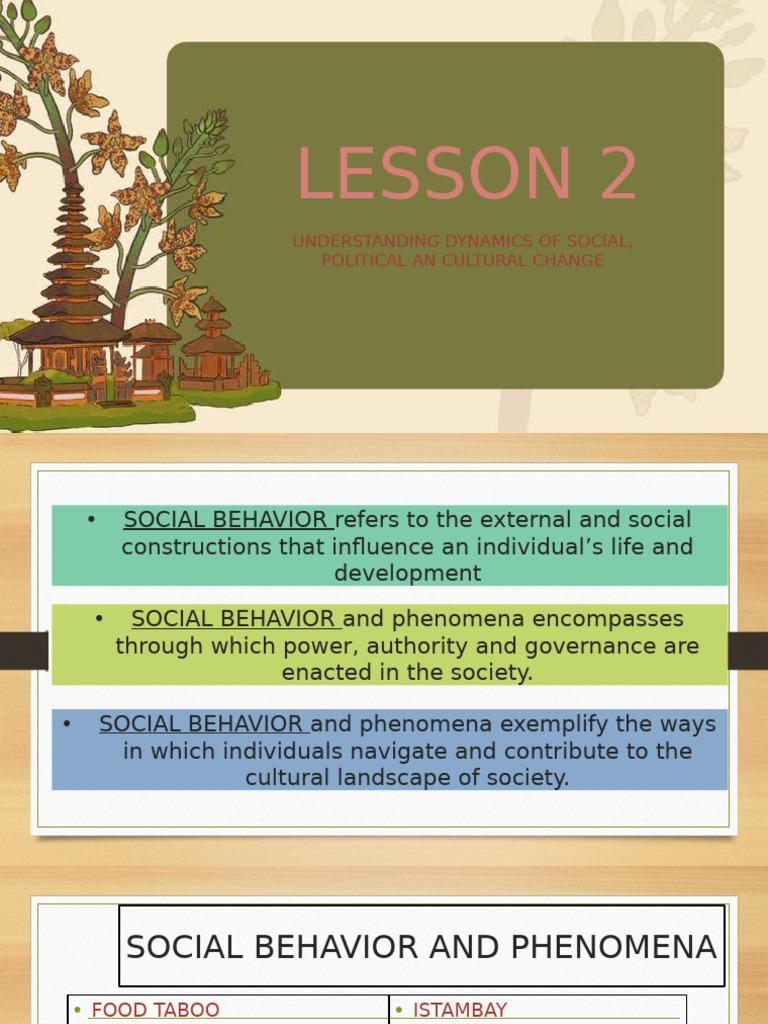 Dynamics of Social and Political Change | PDF