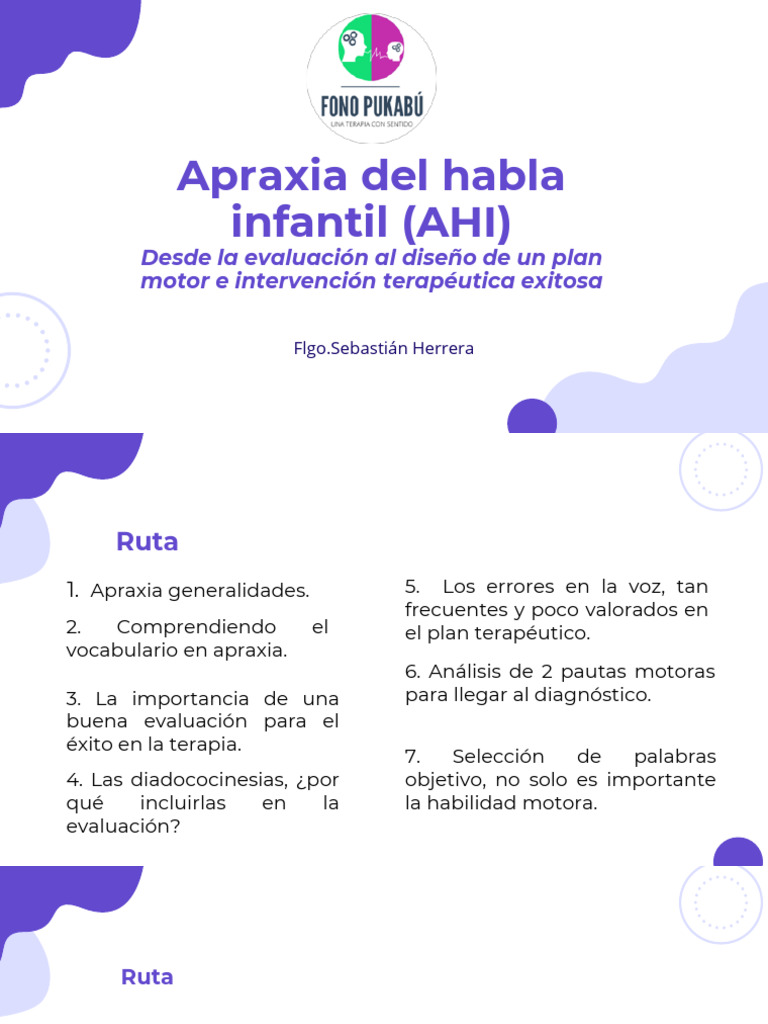 Curso Apraxia Del Habla Infantil PDF | PDF | Las emociones | Aprendizaje