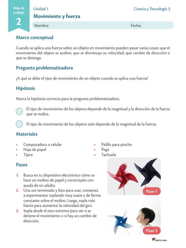Efectos de la Fuerza en el Movimiento | PDF