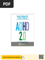 Adhd 2.0 PDF | PDF | Attention Deficit Hyperactivity Disorder | Dopamine