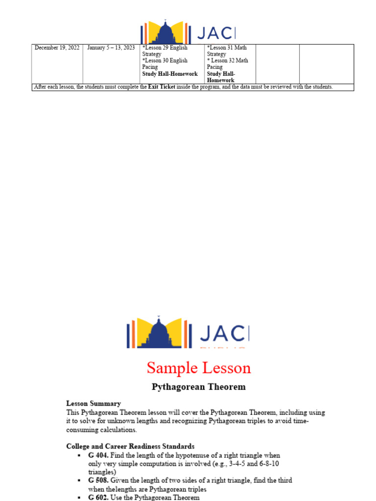ACT MasteryPrep Schedule | PDF | Comma | Ambiguity